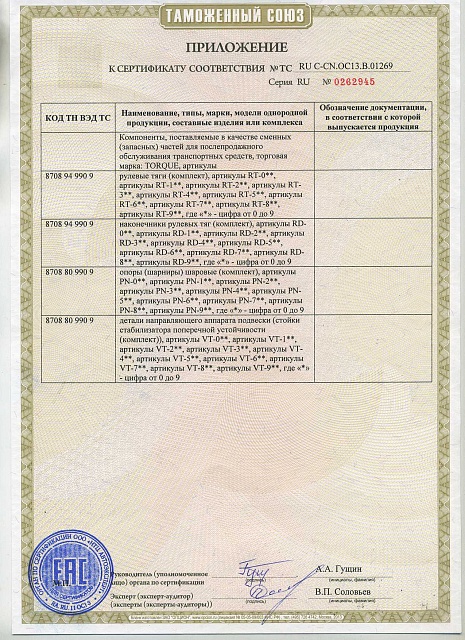 Опора шаровая ЛАДА Vesta правая TORQUE - PN-039 - купить в Авто-Альянс, низкая цена на autoopt.ru