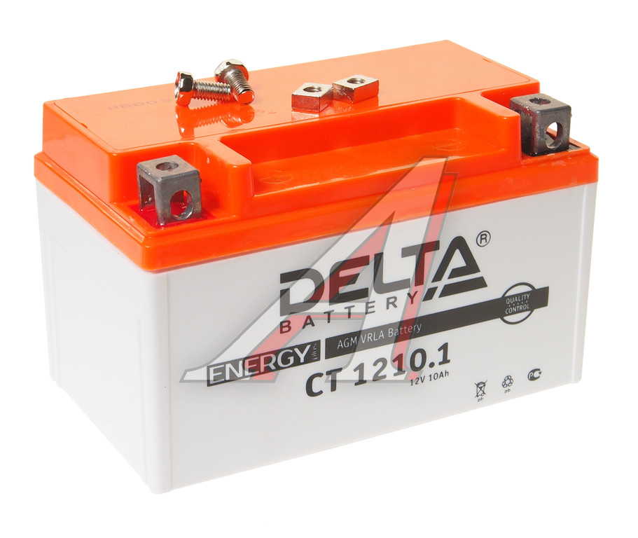 Аккумулятор DELTA 10А/ч - 6СТ10 YTZ10S СТ1210.1 - купить в АвтоАльянс ...