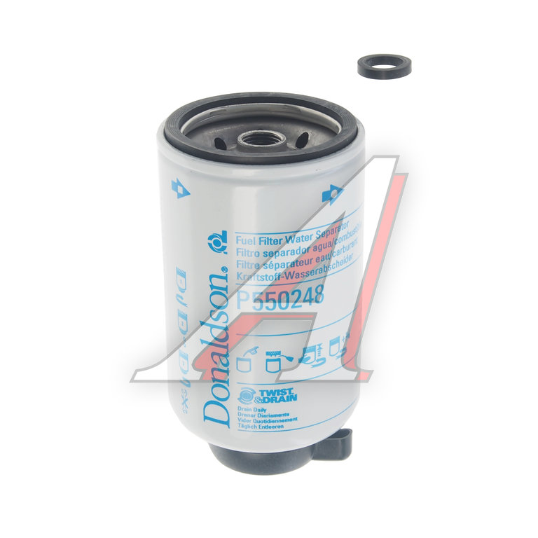 Фильтр топливный CASE дв.CUMMINS грубой очистки (М16х1.5мм, со сливом ...