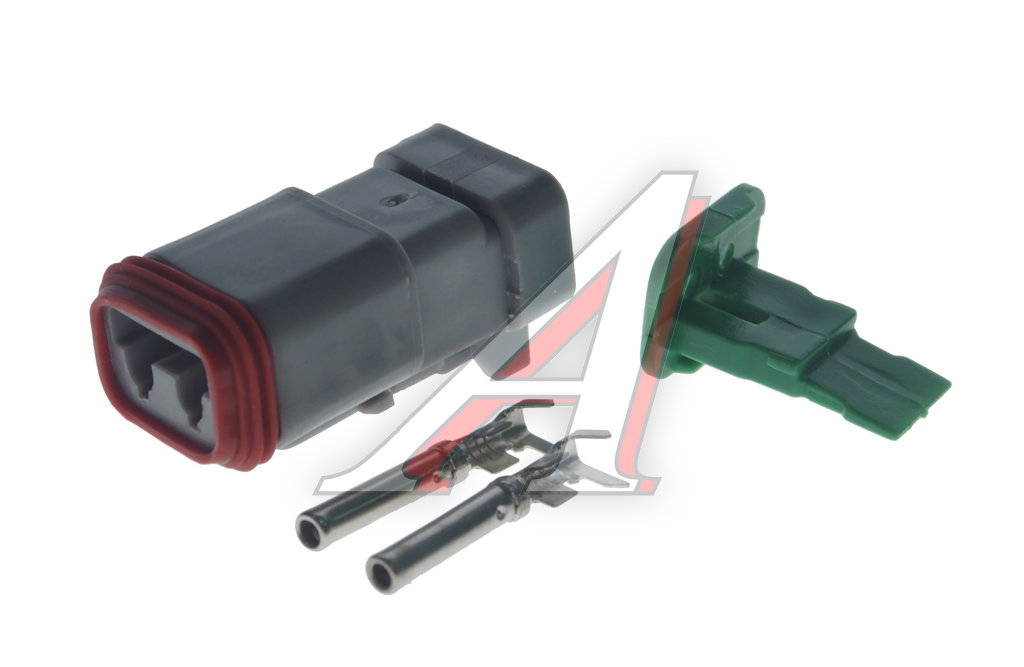 Разъем VOLVO RENAULT электрический (2х контактн., упл., фиксатор ...