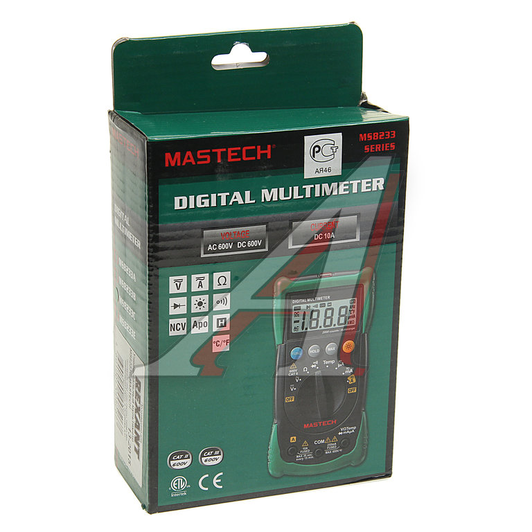 Мультиметр MS8233C MASTECH - 13-2015 - купить в АвтоАльянс, низкая цена ...