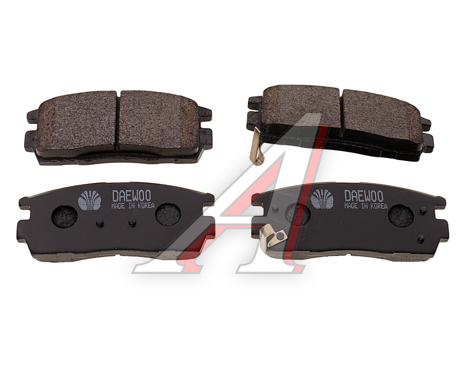 Колодки тормозные CHEVROLET Captiva (06-) задние (4шт.) DAEWOO ...