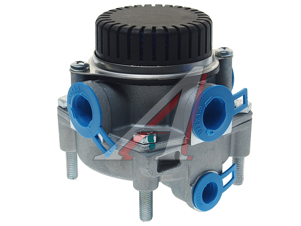 Клапан МАЗ DAF IVECO SCANIA VOLVO ускорительный 10Bar (с шумоглушителем ...