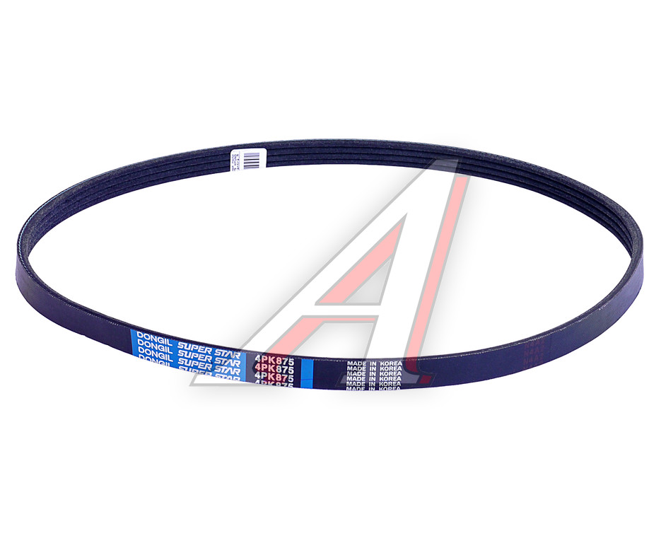 Ремень приводной поликлиновой 4PK875 HYUNDAI Sonata 5, Elantra, Matrix ...