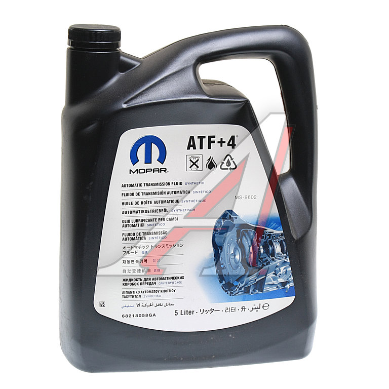 Масло трансмиссионное ATF для АКПП CHRYSLER 5л OE - 68218058GA - купить ...