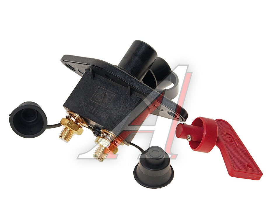 Выключатель массы MAN DAF SCANIA VOLVO с ключом (ключ пластиковый ...