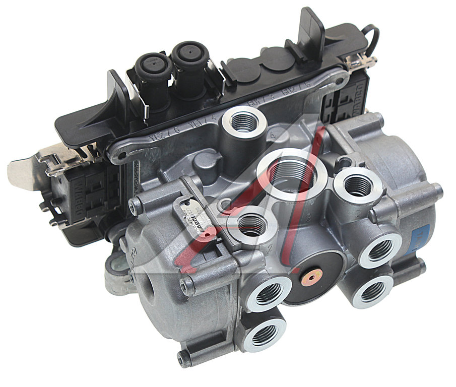 Блок электронный DAF SCANIA прицепы АБС 24V (2сенсора, 2модулятора ...