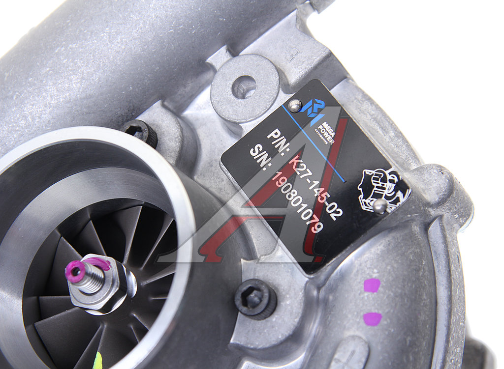 Турбокомпрессор КАМАЗ дв.ЕВРО-2 левый (аналог К27(2075554003), S2B ...