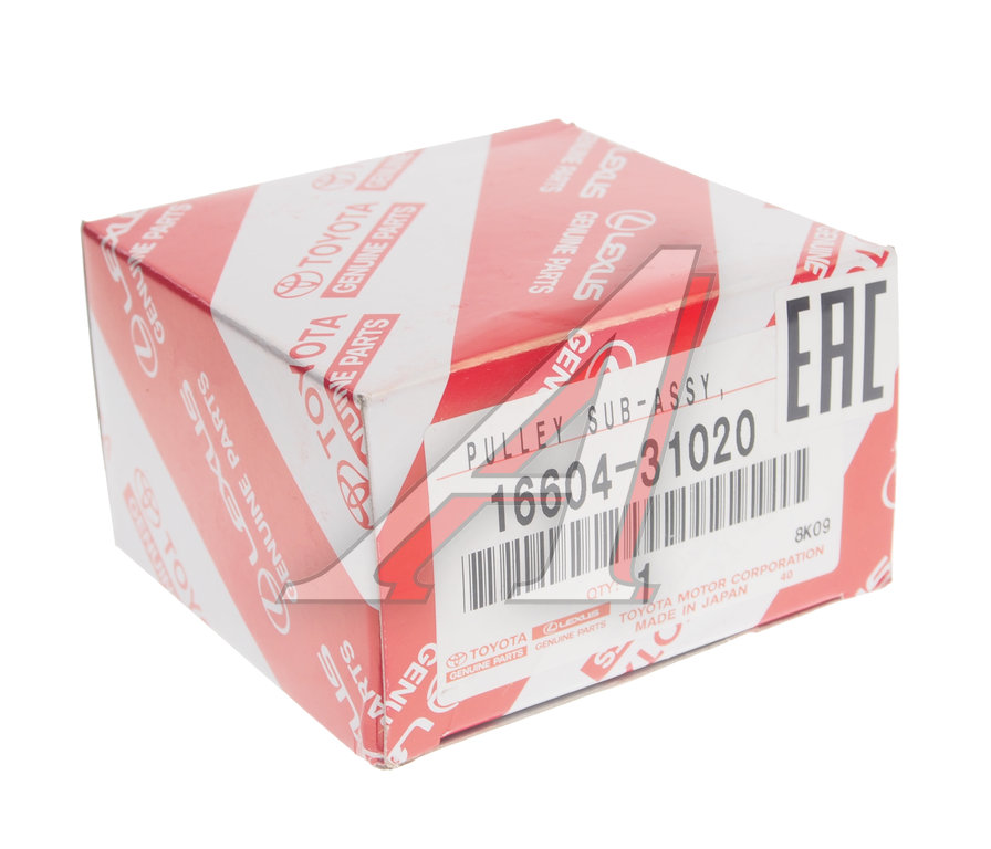 Ролик приводного ремня TOYOTA Camry (06-) обводной OE - 16604-31020 ...