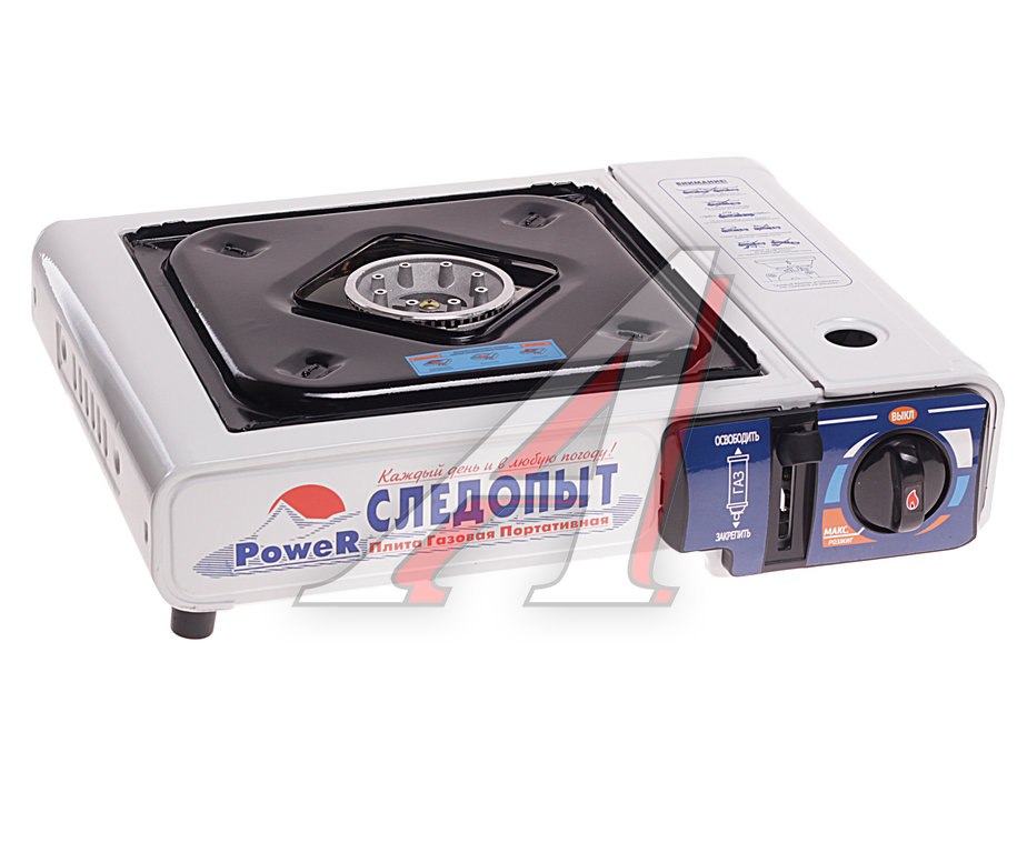 Плита газовая портативная в кейсе (с переходником) PowerR СЛЕДОПЫТ - PF ...