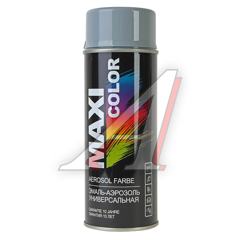 Краска серая аэрозоль 400мл MAXI COLOR - 7001MX - купить в АвтоАльянс ...