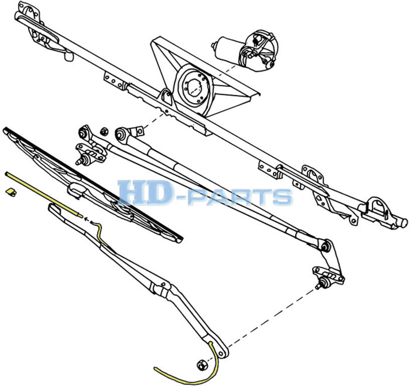 Жиклер SCANIA 4, P, G, R, T series омывателя стекла ветрового (полоса ...