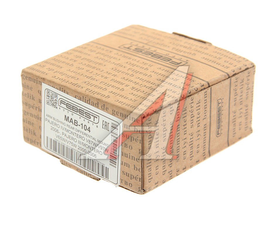 Сайлентблок MITSUBISHI Pajero (00-) редуктора моста переднего FEBEST ...