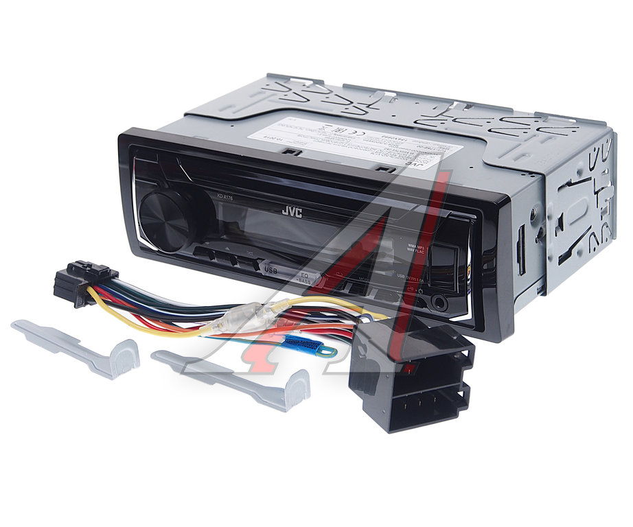 Магнитола автомобильная 1DIN JVC - KD-X176 - купить в АвтоАльянс, низкая цена на autoopt.ru. Нет ...