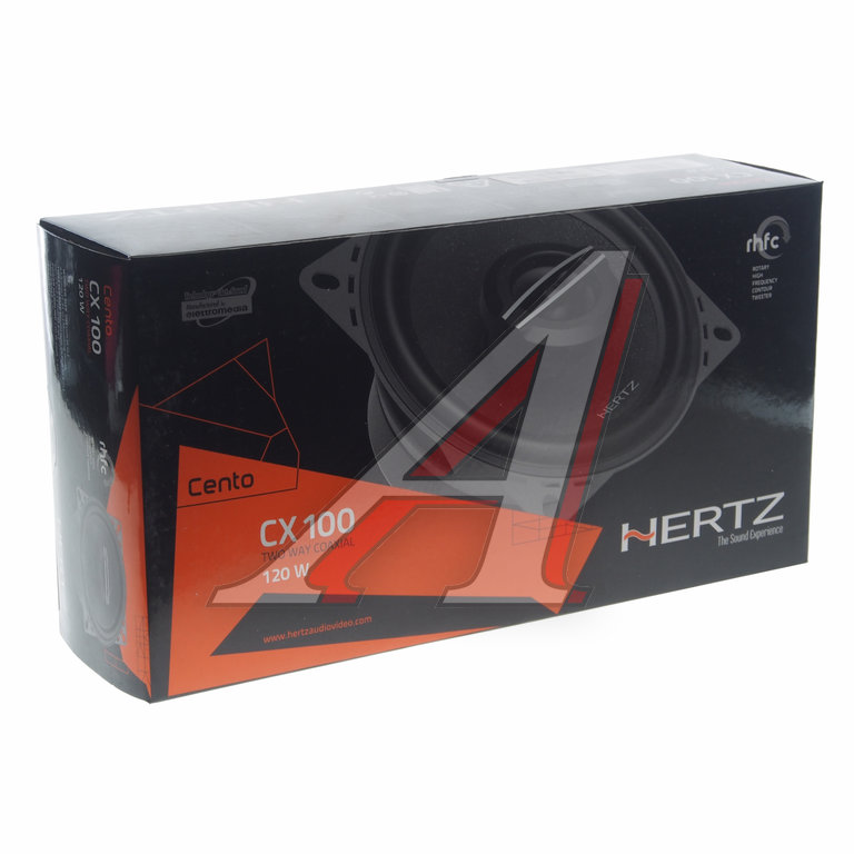 Колонки коаксиальные 4" (10см) 40Вт HERTZ - CX 100 - купить в АвтоАльянс, низкая цена на autoopt ...