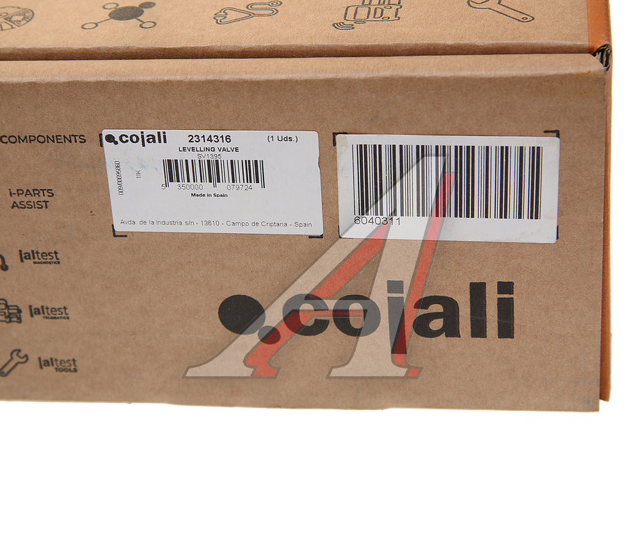 Кран MAN уровня пола COJALI - 2314316 - купить в АвтоАльянс, низкая ...