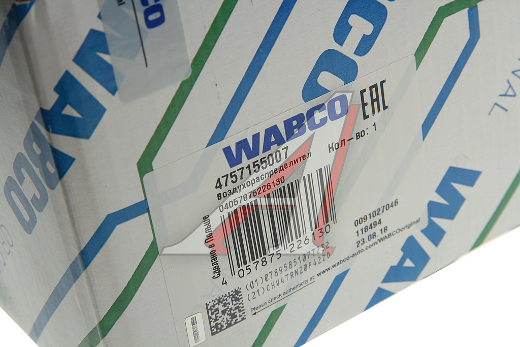 Регулятор тормозных сил DAF WABCO - 4757155007 - купить в АвтоАльянс ...