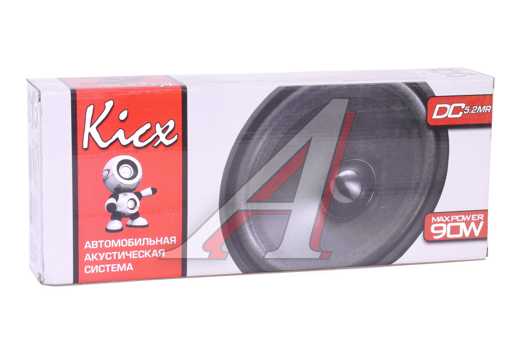 Колонки компонентные 5" (13см) 45Вт KICX - DC-5.2MR - купить в АвтоАльянс, низкая цена на ...