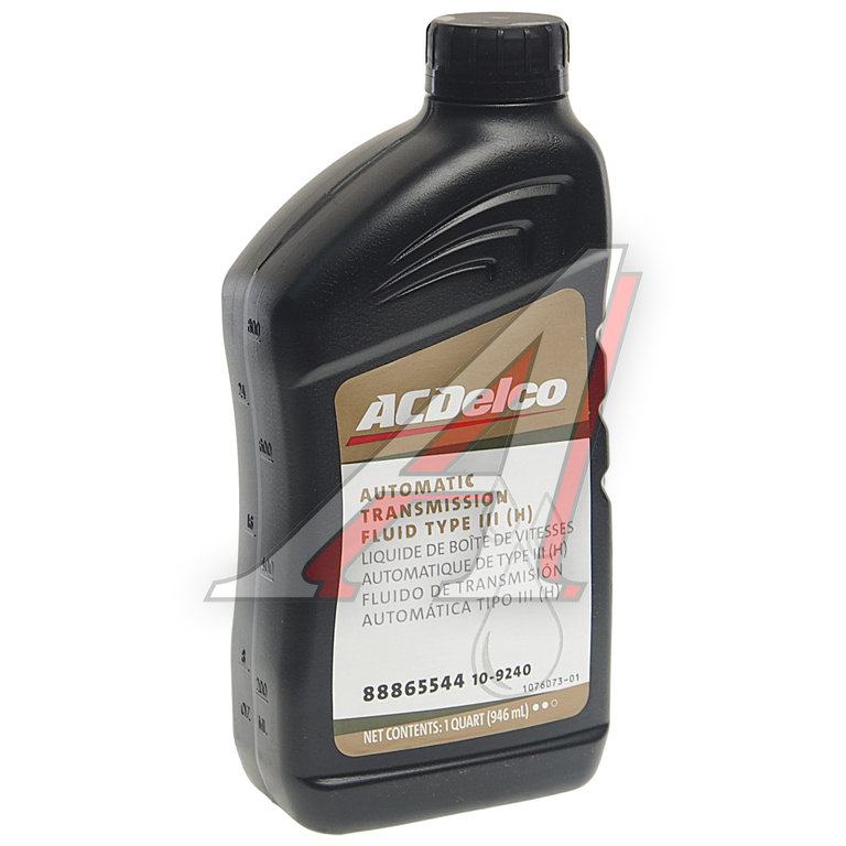 Масло трансмиссионное ATF TYPE-III H 0.946л ACDELCO - 10-9240 - купить ...