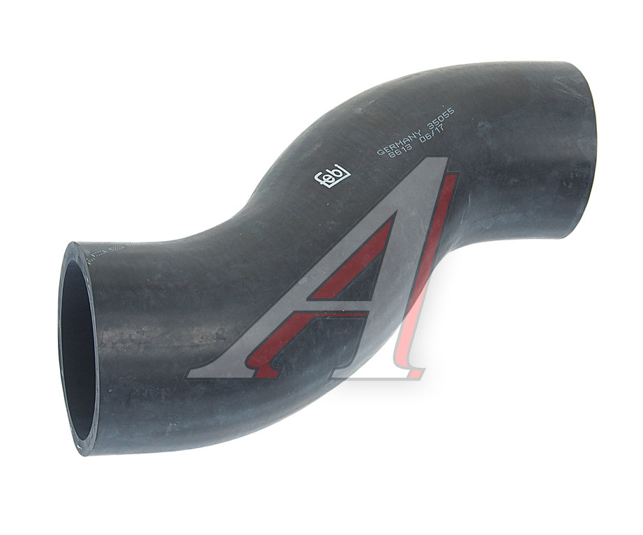 Патрубок MERCEDES Actros системы охлаждения (L=215мм, d=63мм) FEBI ...