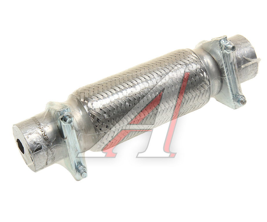 Гофра глушителя 55x200х300 с трубами в 3-ой оплетке innerbraid c хомутами TRANSMASTER - 55-200 ...