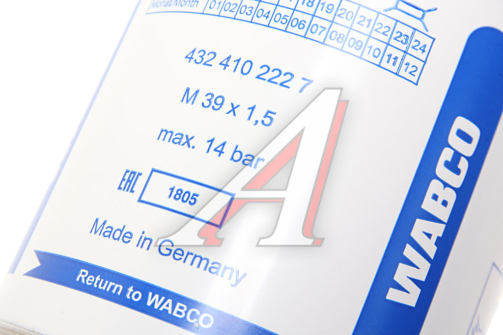 Осушитель воздуха MAN 12.5Bar без подогрева WABCO - 4324101137 - купить ...