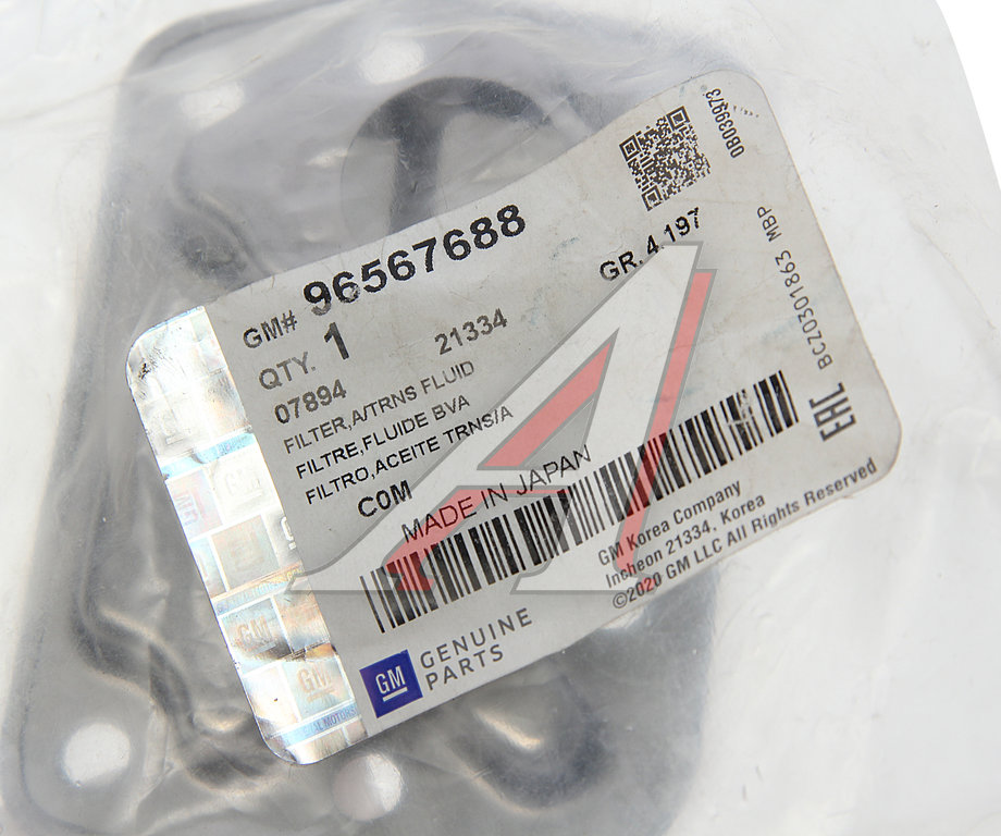 Фильтр масляный АКПП CHEVROLET Matiz (98-05) OE - 96567688 - купить в ...