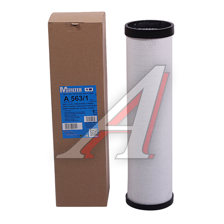 Фильтр воздушный JCB JS, JZ КАМАЗ ЕВРО-5 внутренний MFILTER - A563/1 - купить в АвтоАльянс ...