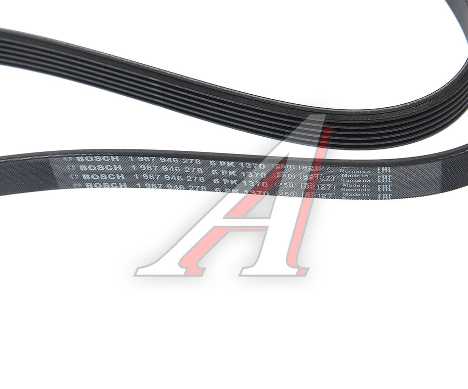 Ремень ГАЗ-3110, 3302 генератора ЗМЗ-406, 409.10 с ГУР 6PK1370 BOSCH ...