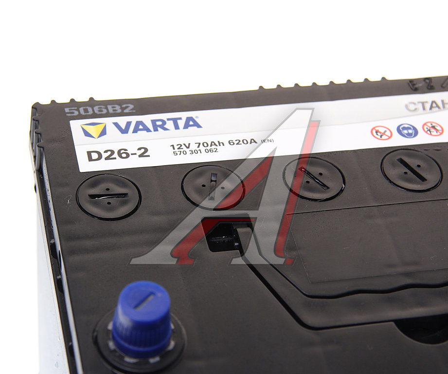 Аккумулятор VARTA Стандарт 70А/ч обратная полярность, высокий - 6СТ70(0 ...
