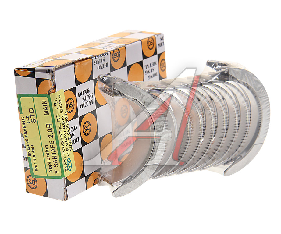 Вкладыши HYUNDAI Tucson (04-), Santa Fe (00-) (2.0 TDI) коренные STD ...