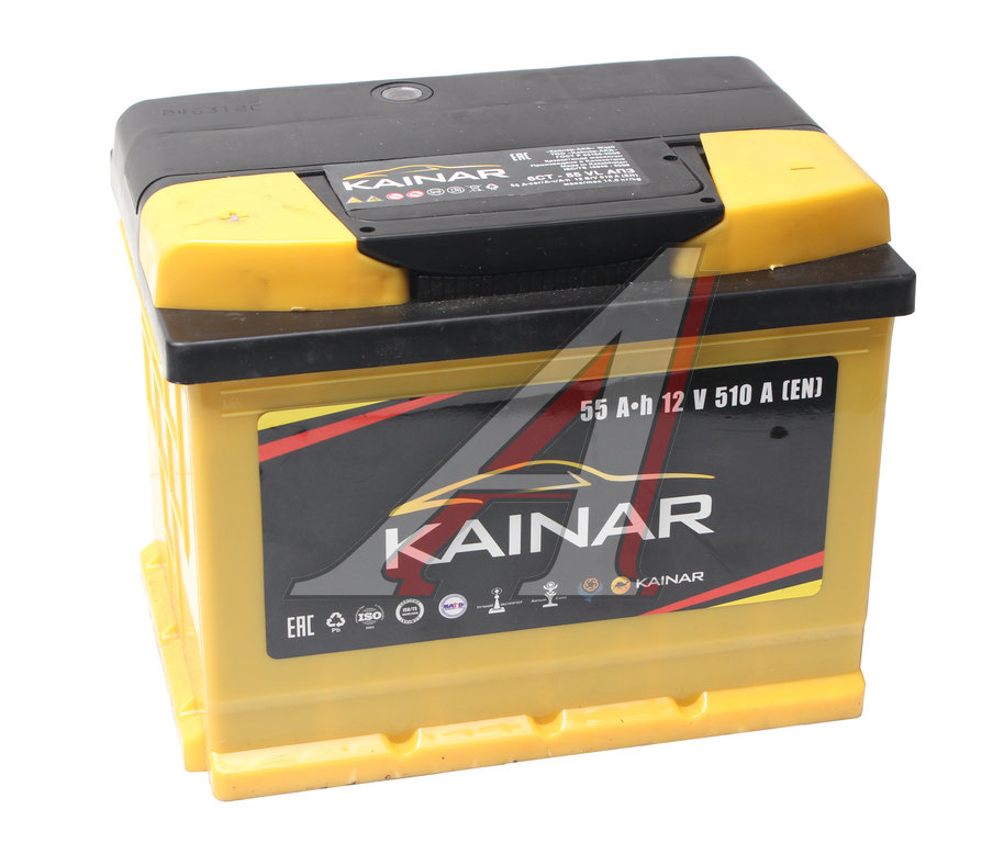 Аккумулятор KAINAR 55А/ч - 6СТ55(1) - купить в АвтоАльянс, низкая цена ...
