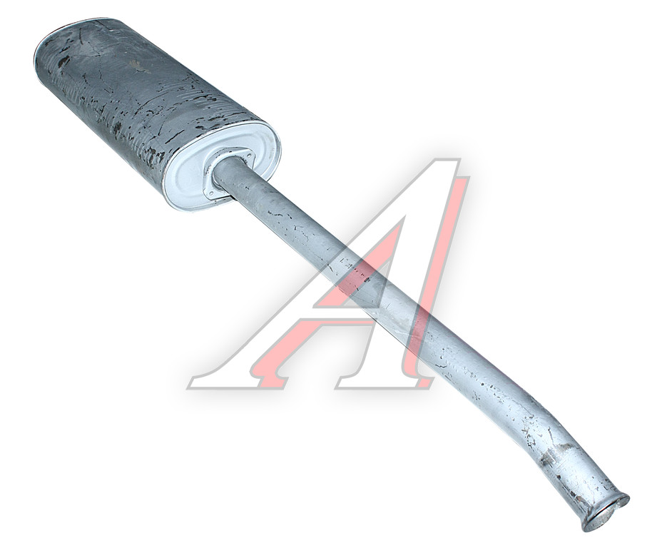 Глушитель ГАЗ-330202 дв.CUMMINS ЕВРО-3, 4 длинный с фланцем прямой НТЦ ...