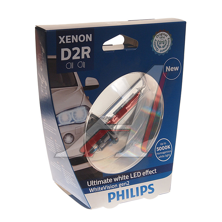 Лампа ксеноновая D2R 35W P32d-3 5000K блистер (1шт.) Xenon White Vision ...