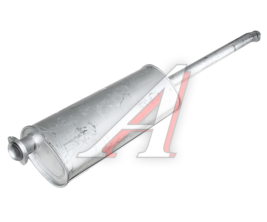 Глушитель ГАЗ-330202 дв.CUMMINS ЕВРО-3, 4 длинный с фланцем прямой ...