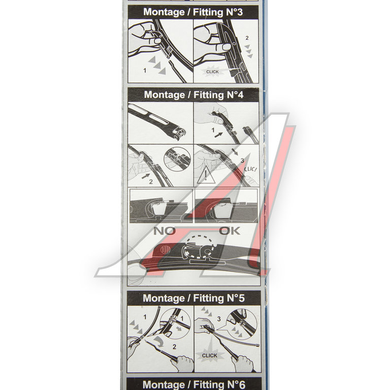 Щетка стеклоочистителя PEUGEOT Boxer (06-) FIAT Ducato 650/550мм ...