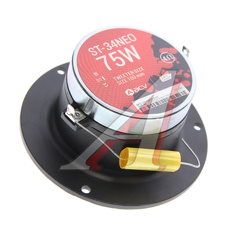 Колонка твитер 3.9" (10см) 35Вт ACV - ST-34NEO - купить в АвтоАльянс, низкая цена на autoopt.ru